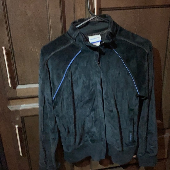 Reebok | Jackets & Coats | Vintage Reebok Track Jacket Retro Velvet ...